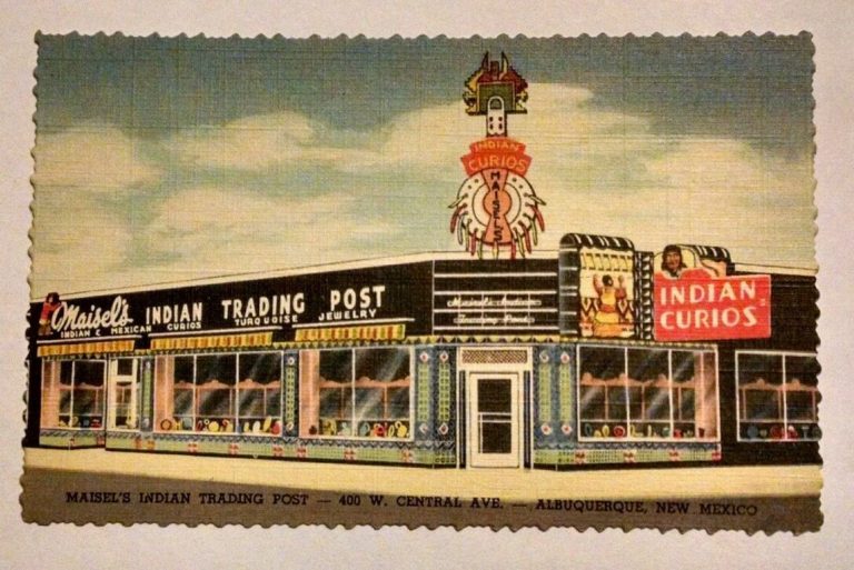 Fred Harvey Era Postcards and Images - Fred Harvey Jewelry